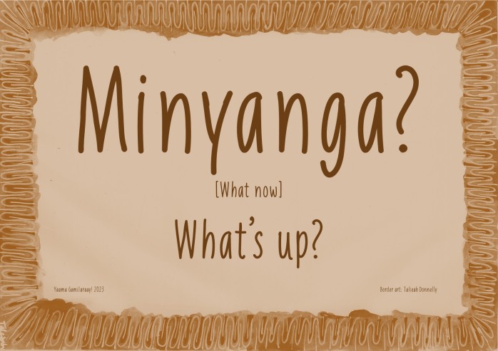 Winanga-Li Aboriginal Child & Family Centre - Useful words and phrases